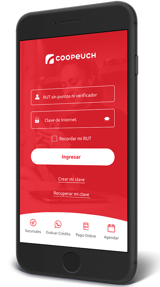 App Coopeuch aplicación para finanzas y créditos